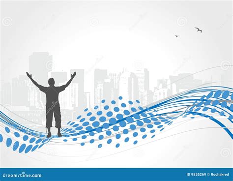 Urban Cityscape Seamless Background Night City Wallpaper Stock Image