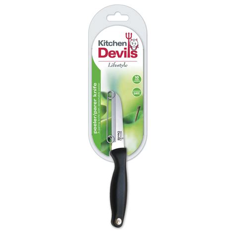 Kitchen Devils Peeler Paring Knife Batley Diy