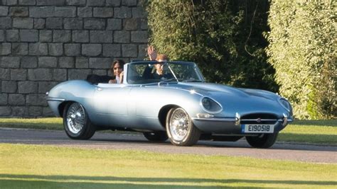 This 500 000 All Electric Vintage Jaguar Was The Best Part Of The Royal Wedding Maxim