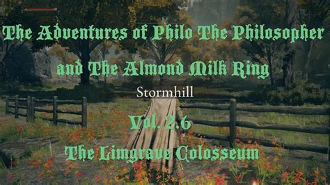 Vol 2 6 The Limgrave Colosseum Youtube