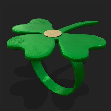 Clover Ring 3d Model By Get Dead Entertainment