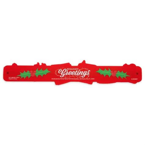 Disney Slap Bracelet Mickey Mouse And Friends Holiday