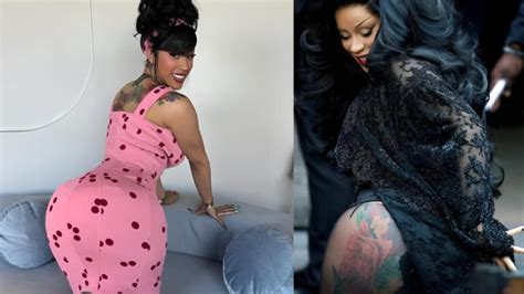 The Price Of Glamour Cardi Bs 13 000 Diamond Butt Piercing Takes An
