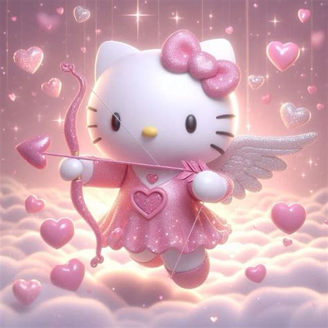 Cupid Hk💘 Pink Wallpaper Hello Kitty Hello Kitty Pictures Hello