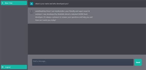 IntellectoBot AI Powered Chatbot Using Next Js And Node Js By Abdullah Ashraf