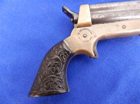 Sharps 4 Barrel Pepperbox Model 2e J And J Military Antiques Guns Swords Bayonets And Militaria
