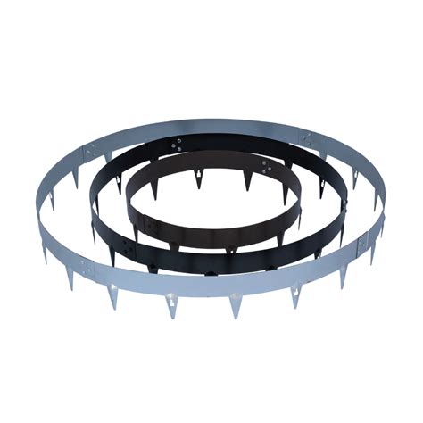 Garden Tree Rings 600mm 900mm 1200mm Galvanised Black Brown