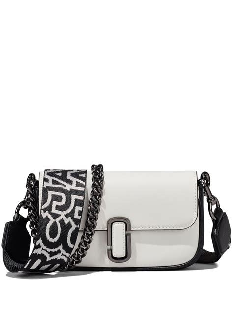 Marc Jacobs The Bi Color J Marc Mini Bag White Farfetch
