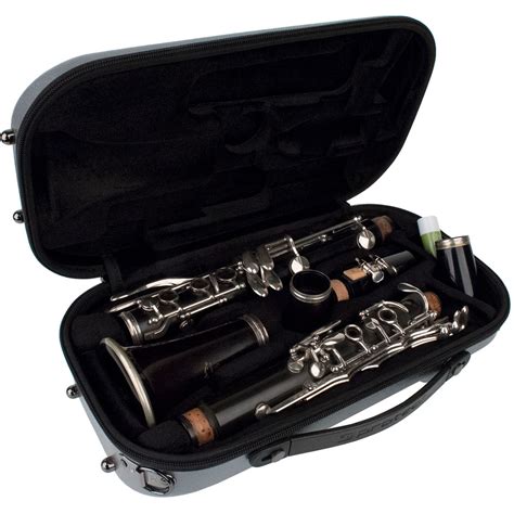 Protec Clarinet Case Bb Micro Zip Abs Silver Bm307sx Clarinetsiam
