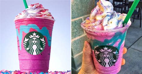 Starbucks Lanserar Unicorn Frappuccino Elle
