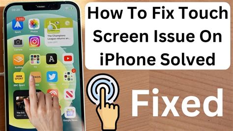 How To Fix Touch Screen Issue On IPhone Unresponsive IPhone Touchscreen YouTube