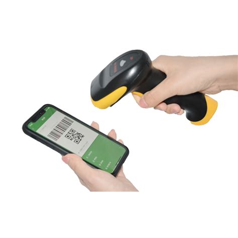 433mhz Wireless Industrial Smart Handheld Rugged 2d Barcode Scanner Hs