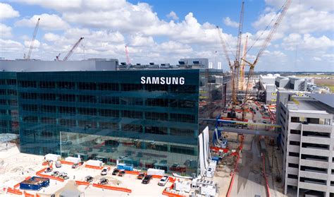 Samsungs Taylor Facility Is Back On Track As The Korean Giant Resumes