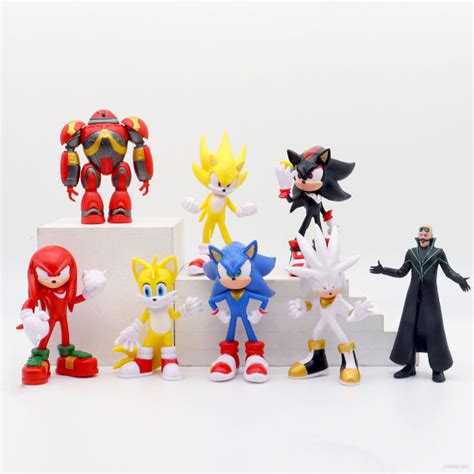 Yt Mô Hình Hành Động Sonic The Hedgehog Bộ 8 Chiếc Bao Gồm Đuôi Amy
