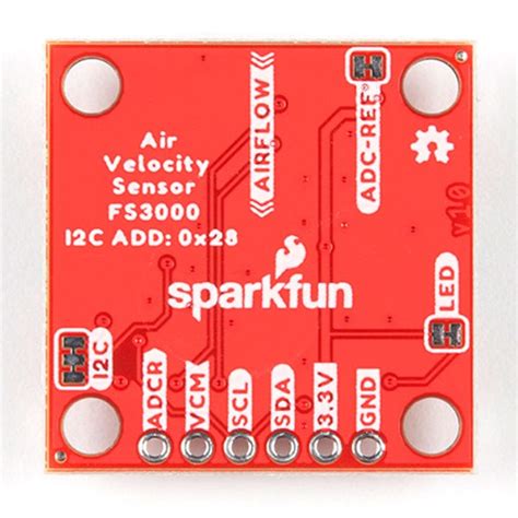 Sparkfun Air Velocity Sensor Breakout Fs3000 Qwiic The Pi Hut