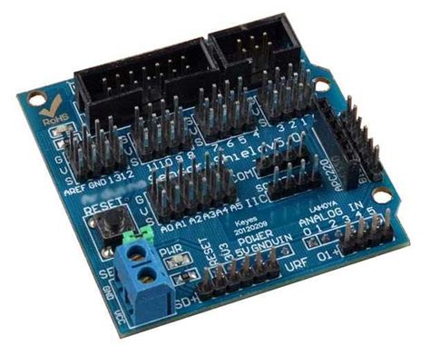 Sensor Shield V Pinout Guide For Arduino Projects