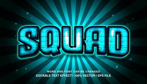 Premium Vector Editable Text Effect Template