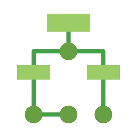 Flowchart Flat Icon 45685306 Vector Art At Vecteezy