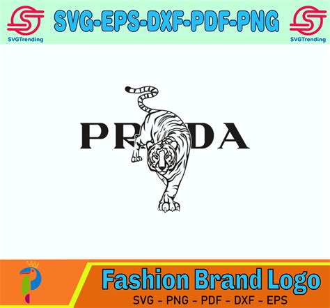Prada Tiger Logo Bundle Svg Prada Svg Prada Logo Svg Tiger Svg