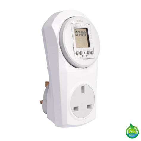 Grasslin Digital Plug Timer Greensea Hydroponics
