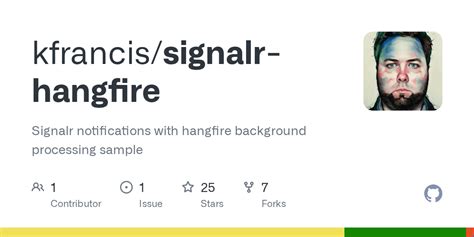 Github Kfrancissignalr Hangfire Signalr Notifications With Hangfire Background Processing Sample