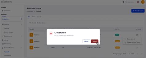 create tunnel edge signal docs