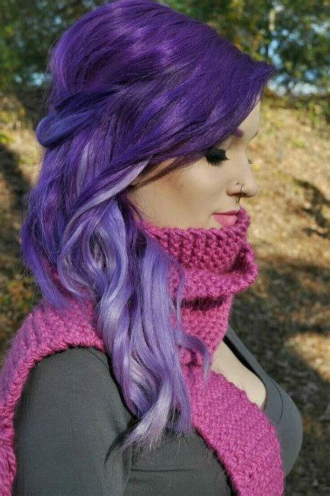20 Romantic Purple Hairstyles For Girls Pretty Designs