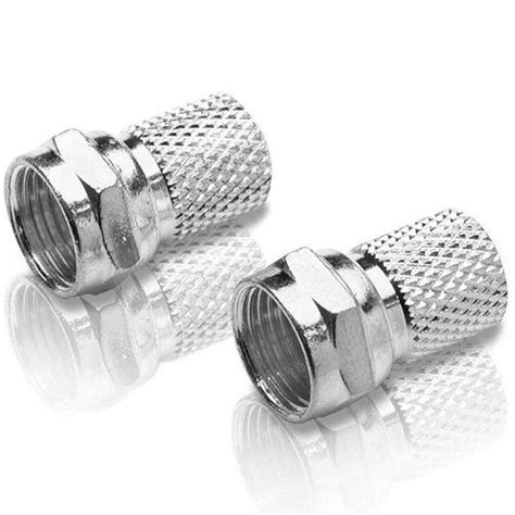 Разъем антенный на кабель штекер F для кабеля Rg 6 купить с доставкой по выгодным ценам в