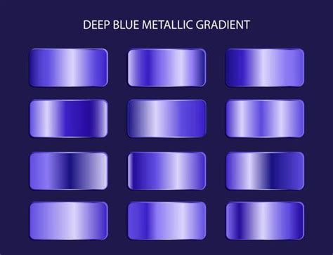 Blue Metal Gradient Vector Art Icons And Graphics For Free Download