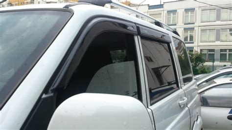 Дефлекторы — УАЗ Patriot, 2,7 л, 2015 года | аксессуары | DRIVE2