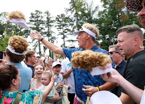 Will Ferrell In Character As Lonnie Hawkins Inducted Into World Golf