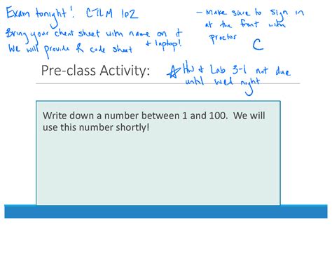 Foundations Of Computer Science Cs101 Lecture Notes Pre Class