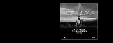 Vera Sola Tickets Tour Dates And Prices