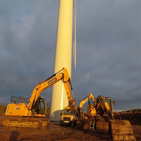 Jcb Scotjcb Construction Heavymachinery Groundworks