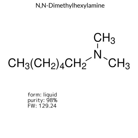 Aldrich Nn Dimethylhexylamine 코랩샵 Kolab 연구용 기자재 실험용 기초 소모품 및 연구