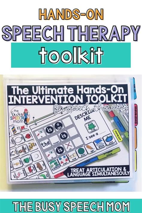 Elementary Speech Therapy Resource Bundle Resources For Elementary