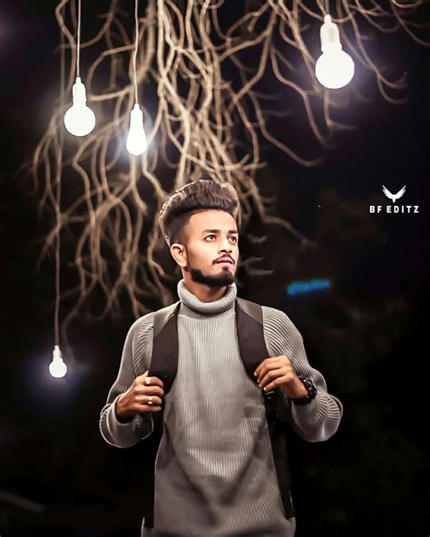 Light Blub Effect In Dark Tone Photo Editing Site Title