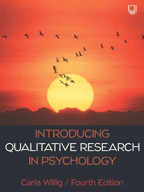 Carla Willig Introducing Qualitative Research In Psychology Open University Press 2021 Pdf