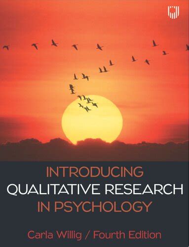 Introducing Qualitative Research In Psychology 4th Edition Carla Willig