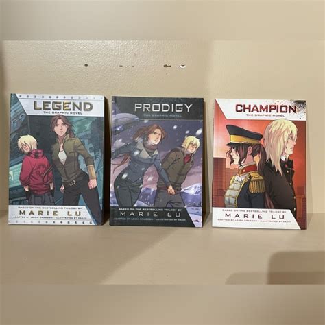Marie Lu Other Legend Series Legend Prodigy Champion Graphic Novel Series Signed By Marie Lu