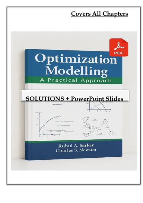Solution Manual For Optimization Modelling A Practical Approach 1st Edition By Sarker 2008