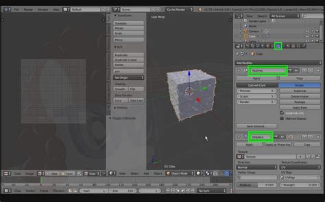 Materials Bump Mapping Vs Displacement Plus Displacement Nodes In Cycles Blender Stack