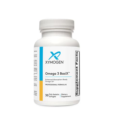 자이모겐 오메가3 Basix™ 30소프트젤 Xymogen Omega 3 Basix™ 30 Softgel 닥터조 스토어