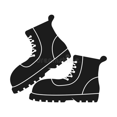 Safety Shoes Vector Icon Protective Boot Shoes Vector Icon Stock Illustration Illustration Of