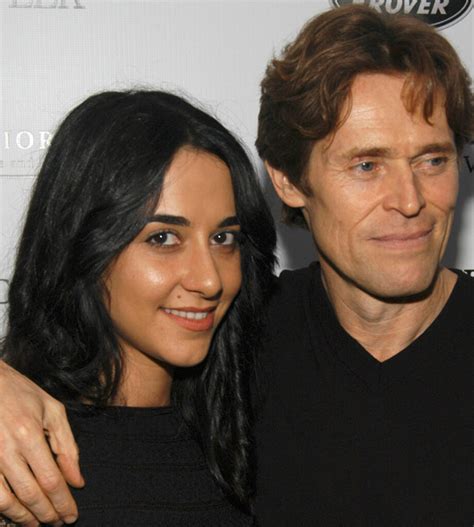 Willem Dafoe And Giada Colagrande