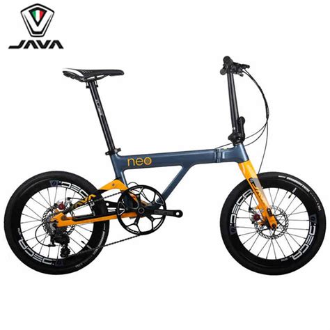 Butik Blommiga Rutan Java Neo Carbon Adult Folding Bike 20