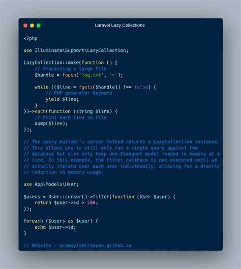 aramayis mirzoyan on linkedin laravel php backend tip readlaraveldocs