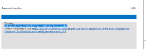 Warning During Exchange 2019 Installation Collaboration Spiceworks Community