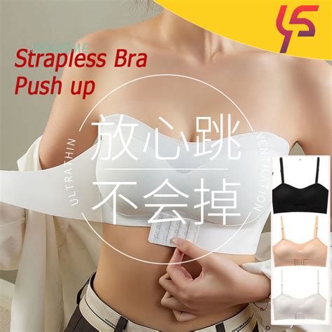 Strapless Bra Thin Non Slip Tube Top Invisible Bra Non Slip Bra