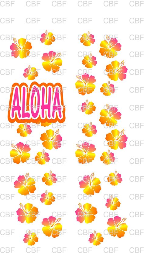 Aloha Sublimation Cheer Bow Graphic Digital Download Etsy